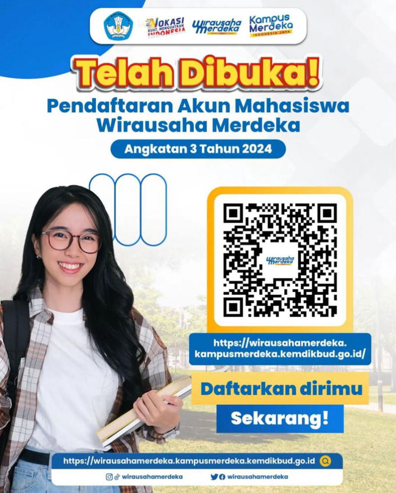 Telah dibuka Pendaftaran Akun Mahasiswa Wirausaha Merdeka – Fakultas ... Telah dibuka Pendaftaran Akun Mahasiswa Wirausaha Merdeka – Fakultas ...